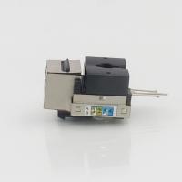 China RJ45 Cat5E connector 8p8c 90 degree UTP keystone jack for sale