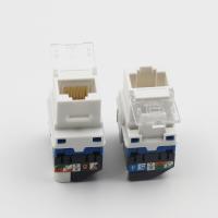 China RJ45 CAT5E UTP Ethernet Keystone Jack Modular Connector 125V 1.5A for sale