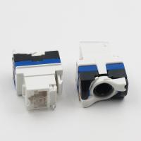 China RJ45 CAT5E UTP Ethernet Keystone Jack Modular Connector 125V 1.5A for sale