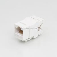 China AMP keystone jack rj45 cat5e UTP 8P8C connector 180 degree for sale