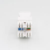China AMP keystone jack rj45 cat5e UTP 8P8C connector 180 degree for sale