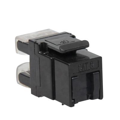 China CHNOK 180 Degree Tool-free RJ45 CAT6 Keystone Jack 8P8C UTP FTP STP Connector 125V 1.5A for sale