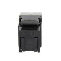 China CHNOK 180 Degree Tool-free RJ45 CAT6 Keystone Jack 8P8C UTP FTP STP Connector 125V 1.5A for sale