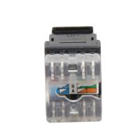 China CHNOK 180 Degree Tool-free RJ45 CAT6 Keystone Jack 8P8C UTP FTP STP Connector 125V 1.5A for sale