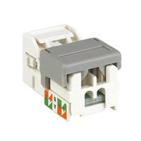 China Siemon RJ45 CAT6 CAT5E Female Keystone Jack 125V 1.5A for sale