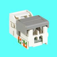 China Siemon RJ45 CAT6 CAT5E Female Keystone Jack 125V 1.5A for sale