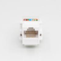 China RJ45 CAT5E Wall Plate Network Tolless Female Keystone Jack for sale