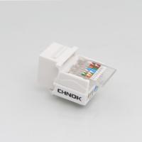 China RJ45 CAT5E Wall Plate Network Tolless Female Keystone Jack for sale