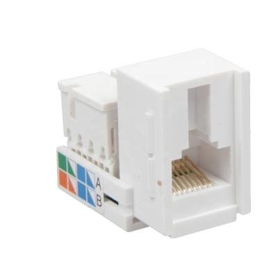 China RJ45 CAT5E Crimping Tool 8P8C Modular Jack Connector 125V 1.5A for sale