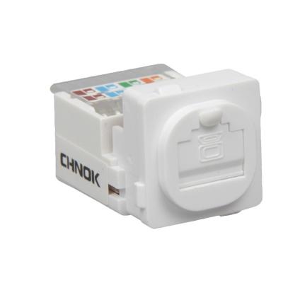 China 22-26 Awg Modular Jack Keystone 8p8c Rj45 Coupler Network Ethernet for sale