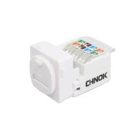 China 22-26 Awg Modular Jack Keystone 8p8c Rj45 Coupler Network Ethernet for sale
