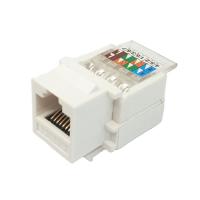 China T568B AMP Cat5E Keystone Jack RJ45 8P8C 125V 1.5A Network Connector for sale