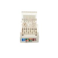 China T568B AMP Cat5E Keystone Jack RJ45 8P8C 125V 1.5A Network Connector for sale