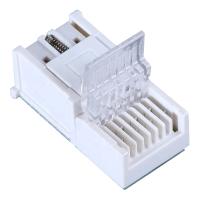 China ABS T568A Cat5E Keystone Jack UTP Ethernet Cable Keystone Jack 125V 1.5A for sale