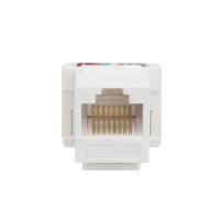 China Modular Cat5E Keystone Jack Tooless PCB Coupler 90 Degree RJ45 8P8C UTP for sale