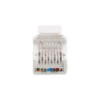 China Modular Cat5E Keystone Jack Tooless PCB Coupler 90 Degree RJ45 8P8C UTP for sale