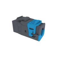 China Cat6 UTP Toolless Keystone Jack 180 Degree RJ45 Unshielded 125V 1.5A for sale