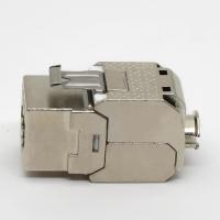 China RJ45 STP Keystone Jack Cat5e/cat6 Metal Connector Female for sale