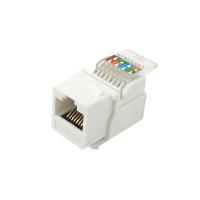 China Cat6 Ethernet Keystone Jack RJ45 Connector 125V 1.5A AMP Tyco Compatible for sale