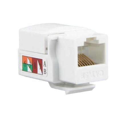 China RJ45 Ethernet Keystone Jack Cat6 Toolless Connector 125V 1.5A for sale
