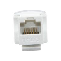 China RJ45 Ethernet Keystone Jack Cat6 Toolless Connector 125V 1.5A for sale