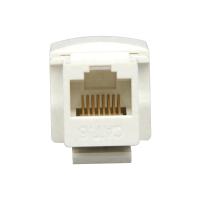 China RJ45 Ethernet Keystone Jack Cat6 Toolless Connector 125V 1.5A for sale