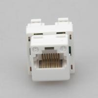 China Ethernet RJ45 Wall Plate cat6 keystone jack purple for sale