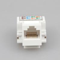 China RJ45 CAT5E CAT6 CAT6A AMP Keystone Jack Modular Connector 125V 1.5A for sale