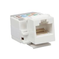 China RJ45 CAT5E CAT6 CAT6A AMP Keystone Jack Modular Connector 125V 1.5A for sale