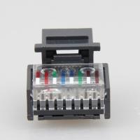 China RJ45 Cat6 UTP Keystone Jack Ethernet Modular Jack 125V 1.5A for sale