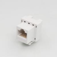 China RJ45 Cat6 UTP Keystone Jack Ethernet Modular Jack 125V 1.5A for sale