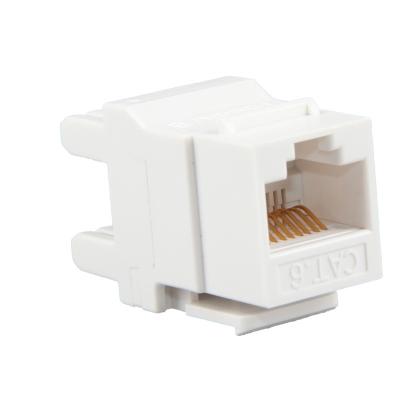 China RJ45 CAT6 8P8C UTP Ethernet Keystone Jack 125V 1.5A for sale