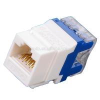China Colorful RJ45 Cat6 keystone jack factory price with large quantity for sale