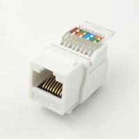 China RJ45 Cat6 Tooless Keystone Jack 125V 1.5A UL94V-0 for Structured Cabling for sale