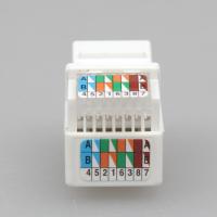 China RJ45 Cat6 Tooless Keystone Jack 125V 1.5A UL94V-0 for Structured Cabling for sale