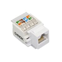 China Cat5e Cat6 RJ45 Keystone Jack 125V 1.5A Network Connector for sale