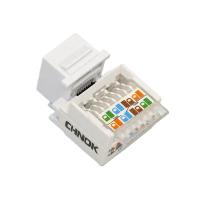 China Cat5e Cat6 RJ45 Keystone Jack 125V 1.5A Network Connector for sale