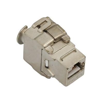 China Cat6 FTP 8P8C Keystone Jack 125V 1.5A for Patch Panel Network Connector for sale