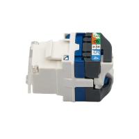 China New Model Cat6 UTP Keystone Jack RJ45 Modular Jack With Dust Cover for sale