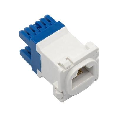 China UTP Cat6 Keystone Modular Jack Female Connector Rj45 for sale