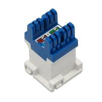 China UTP Cat6 Keystone Modular Jack Female Connector Rj45 for sale