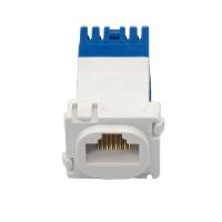 China UTP Cat6 Keystone Modular Jack Female Connector Rj45 for sale