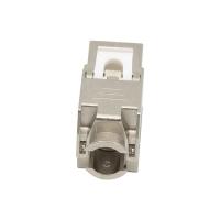 China STP FTP Cat6 Keystone Jack 180 Degrees Toolless , 8P8C Shielded Rj45 Keystone Jack for sale
