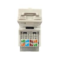 China 120 Rj45 Cat6 Keystone Module AC Coupler Awg 24-26 for sale