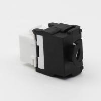 China Cat6 UTP Toolless Keystone Jack 180 Degree Female AMP RJ45 8P8C 6μm Gold Plated for sale