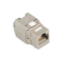 China Aluminum Female Cat6 Keystone Jack Coupler Rj45 Cat5e for sale