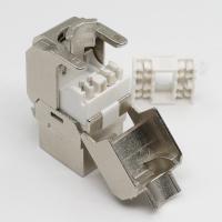 China Aluminum Female Cat6 Keystone Jack Coupler Rj45 Cat5e for sale