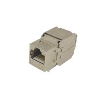 China Network 180 Degree Keystone Cat6a Modular Jack Rj45 8p8c for sale