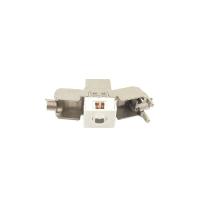 China Network 180 Degree Keystone Cat6a Modular Jack Rj45 8p8c for sale