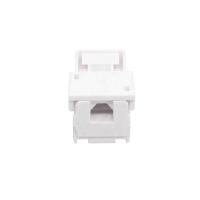 China Female Cat6A Keystone Jack 8p8c Rj45 Module Gold-Painted for sale